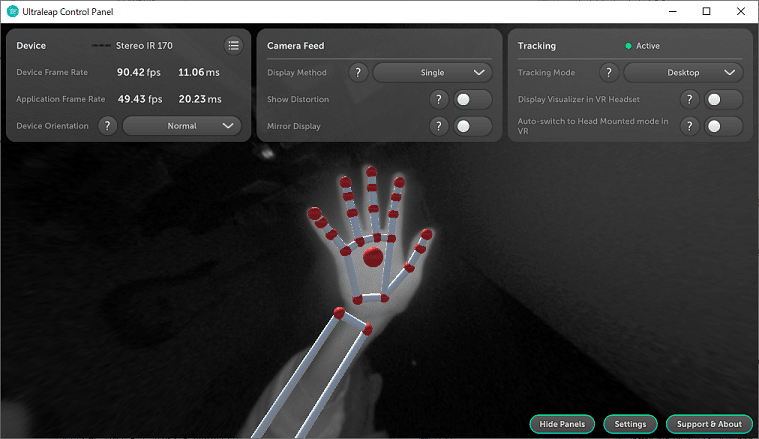 Ultraleap Hand Tracking SDK 取得可能な情報について | コーンズテクノロジー