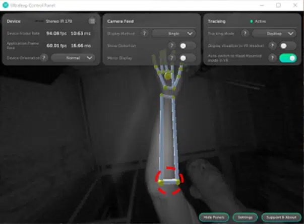 Ultraleap Hand Tracking SDK 取得可能な情報について | コーンズテクノロジー