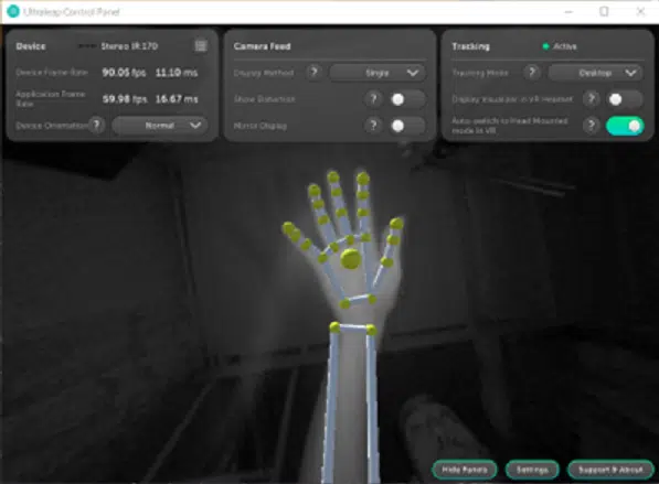 Ultraleap Hand Tracking SDK 取得可能な情報について | コーンズテクノロジー