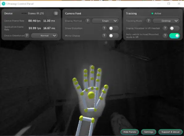 Ultraleap Hand Tracking SDK 取得可能な情報について | コーンズテクノロジー